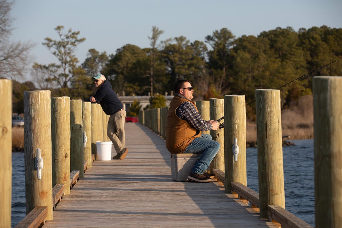 Captain Sinclair’s Fishing Pier - Middle Peninsula Chesapeake Bay ...